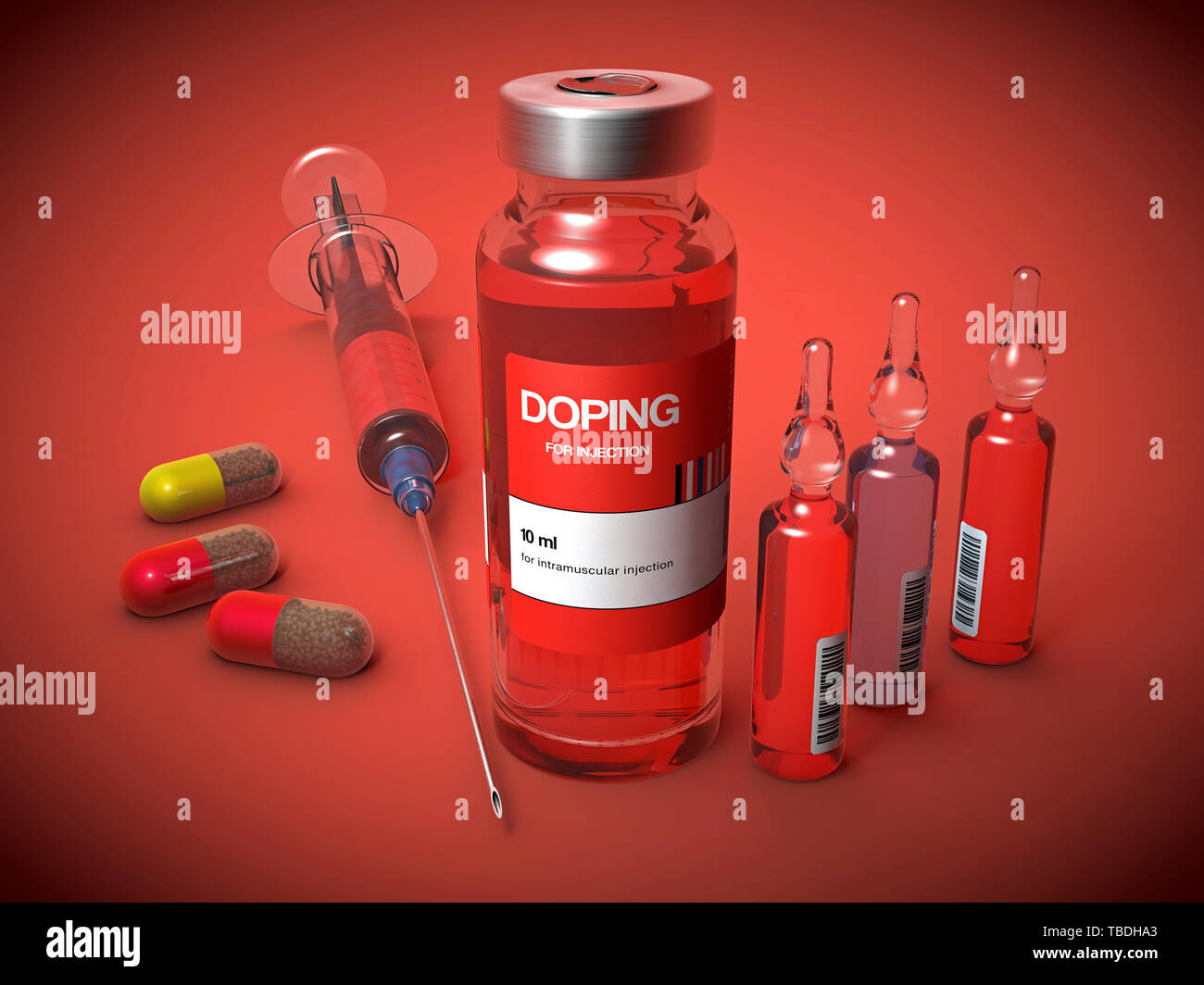 Doping, conceptual illustration Stock Photo - Alamy Doping, conceptual illustration Stock Photo - Alamy