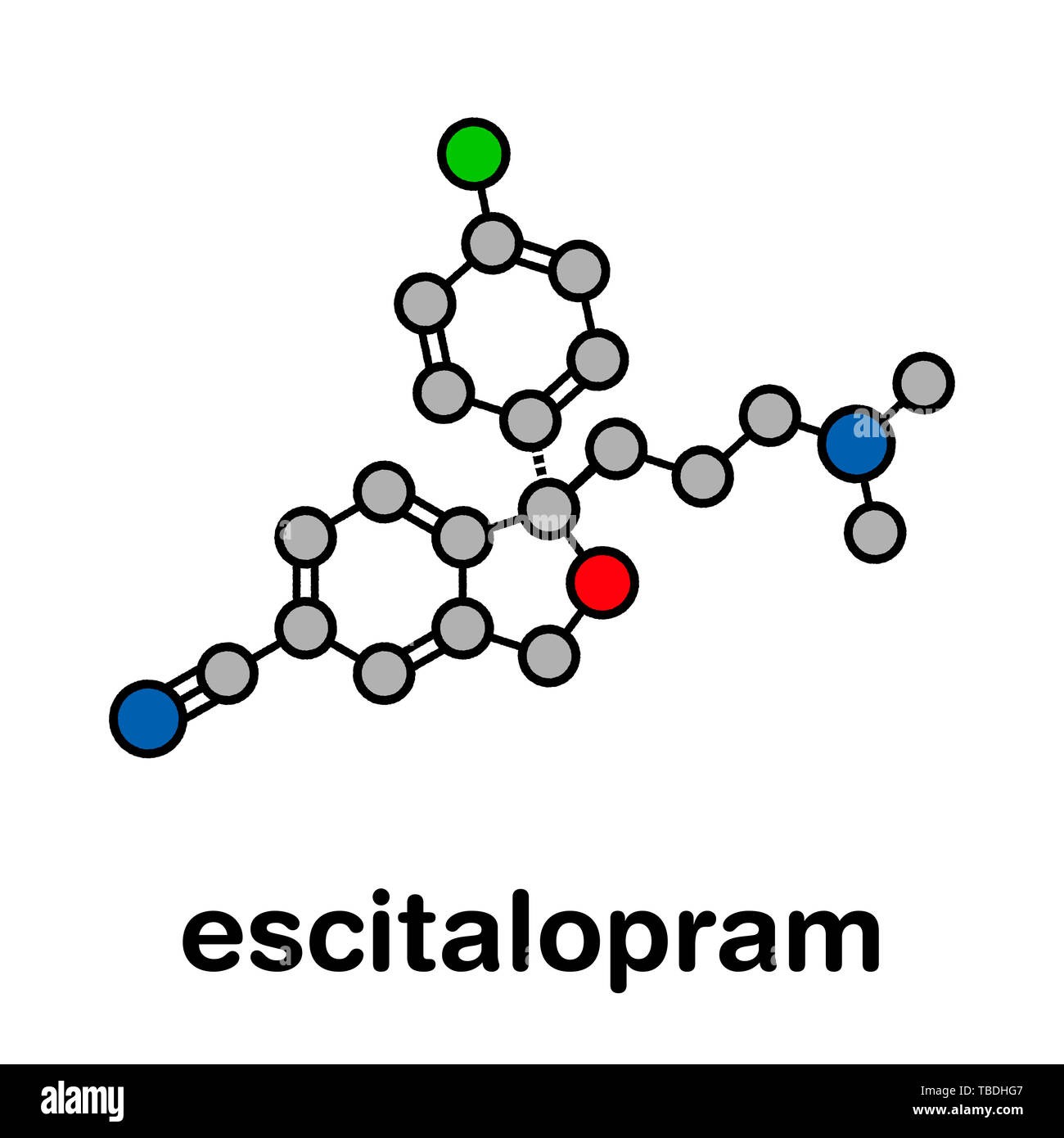 Escitalopram molecular hi-res stock photography and images - Alamy