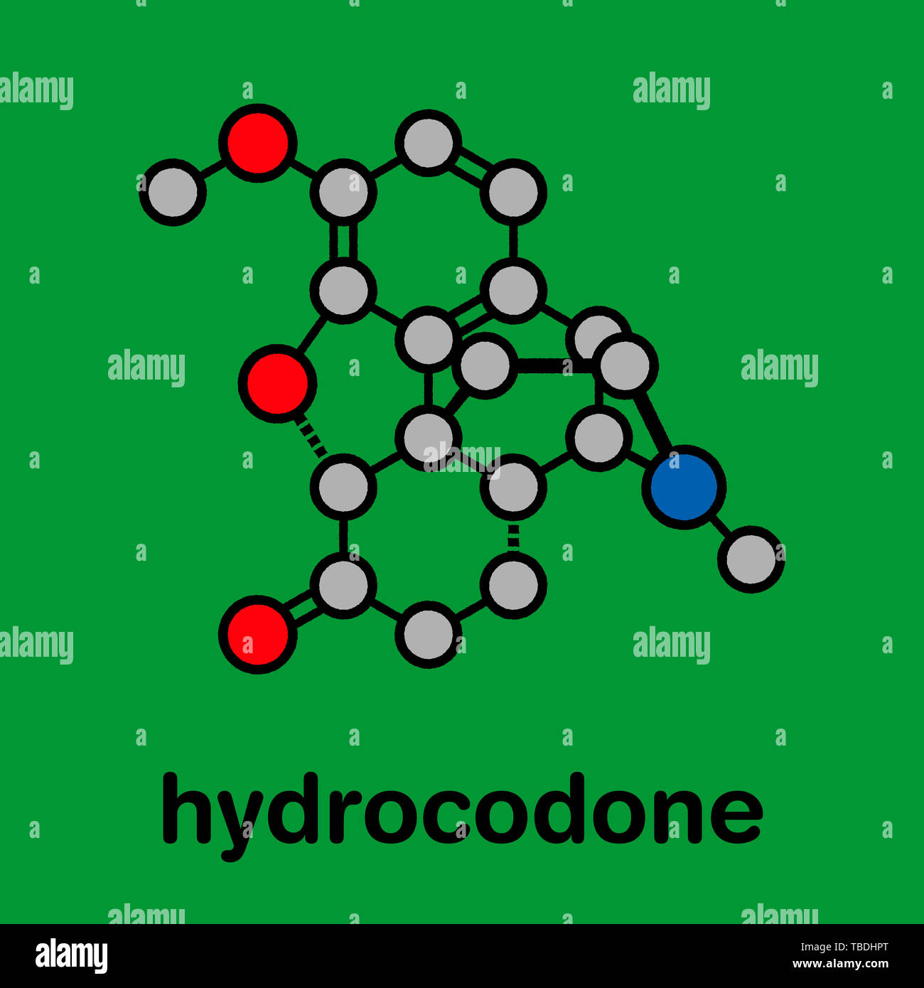 Hydrocodone Chemical Structure