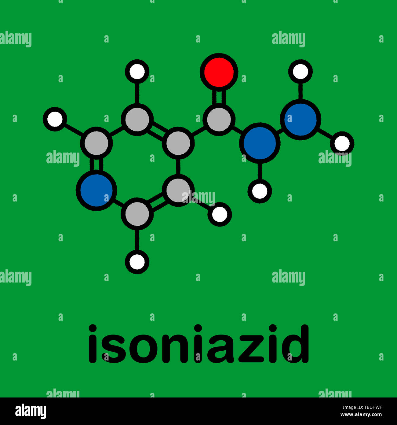 Isoniazid molecular hi-res stock photography and images - Alamy