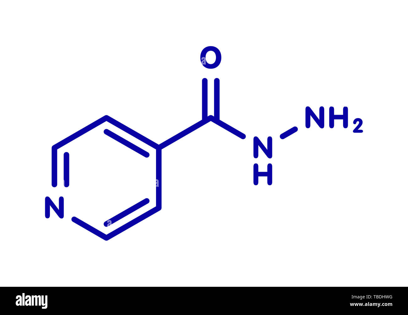 Isoniazid molecular hi-res stock photography and images - Alamy