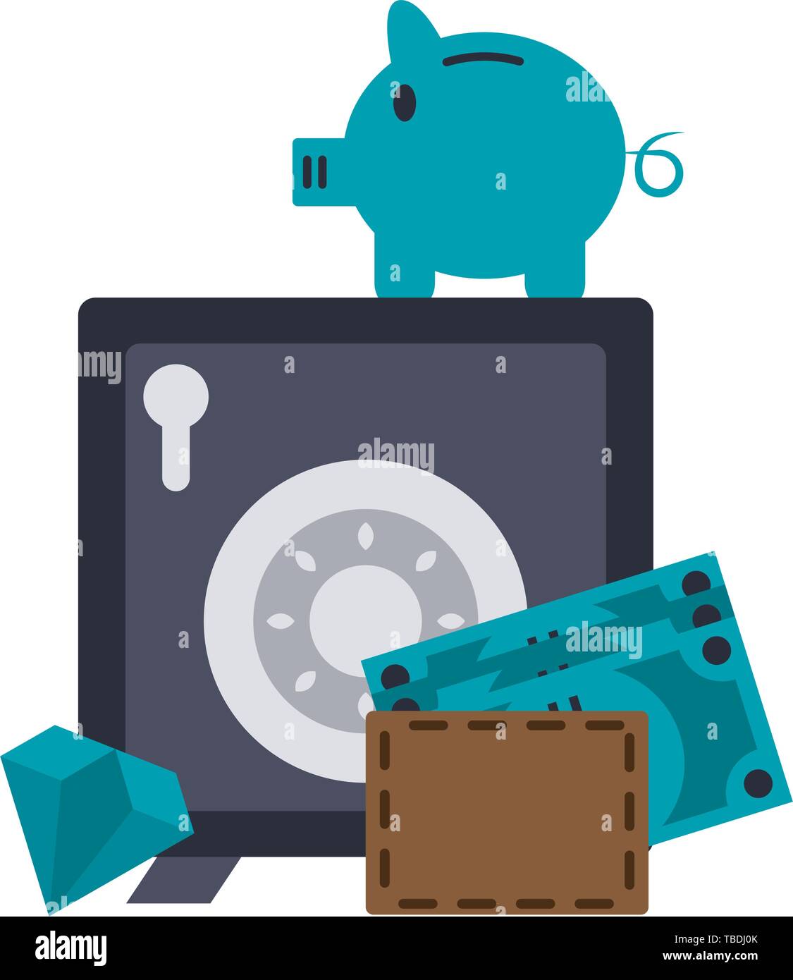 Business money and investment symbols Stock Vector Image & Art - Alamy