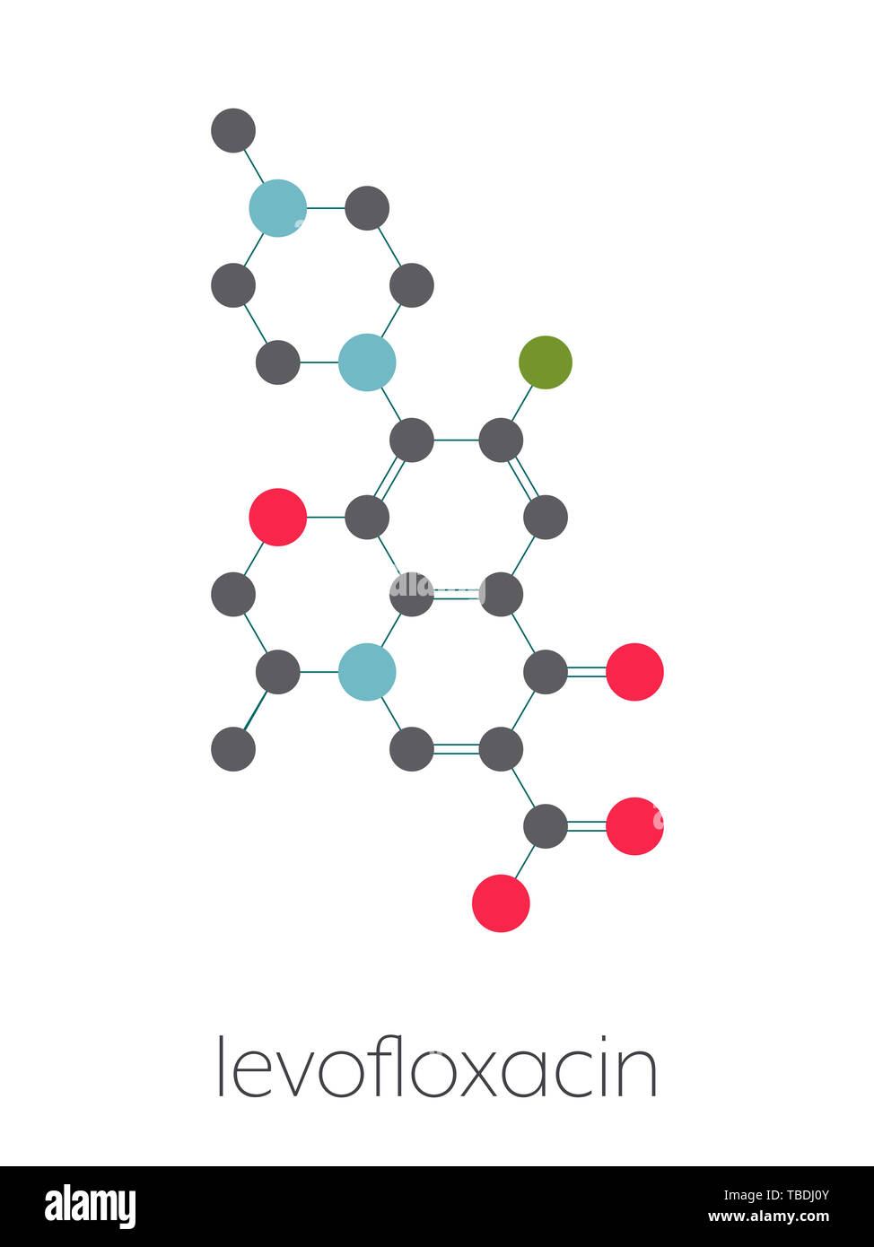 Levofloxacin drug molecule hi-res stock photography and images - Alamy