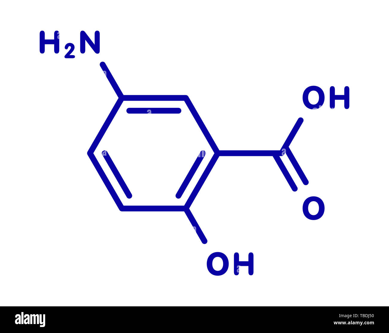 Mesalazine (mesalamine, 5-aminosalicylic acid, 5-ASA) inflammatory ...