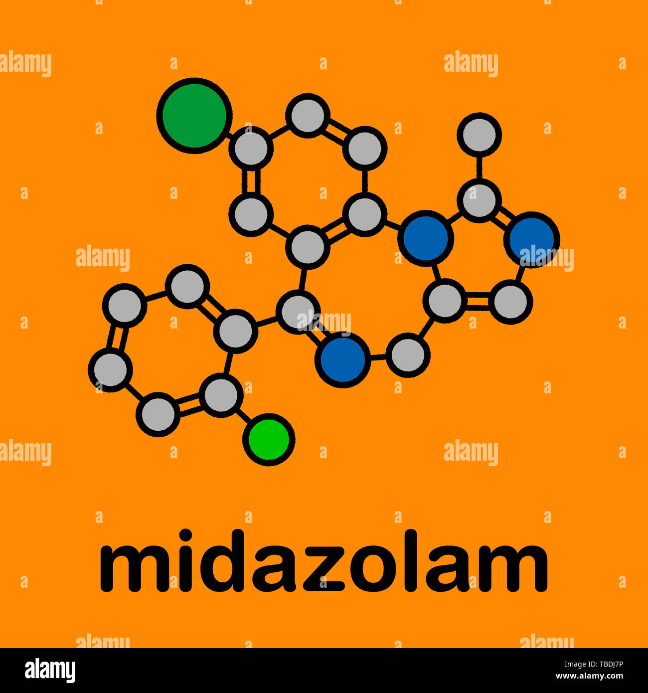 Midazolam Structure