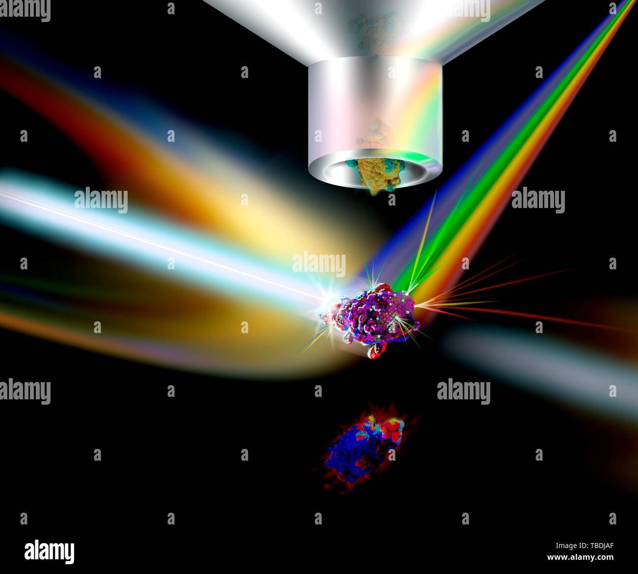 Flow cytometry laser hi-res stock photography and images - Alamy