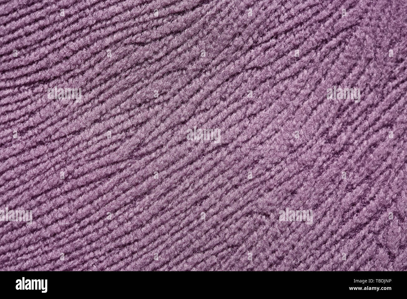 Contrast light lilac lined fabric texture for background on macro. High ...