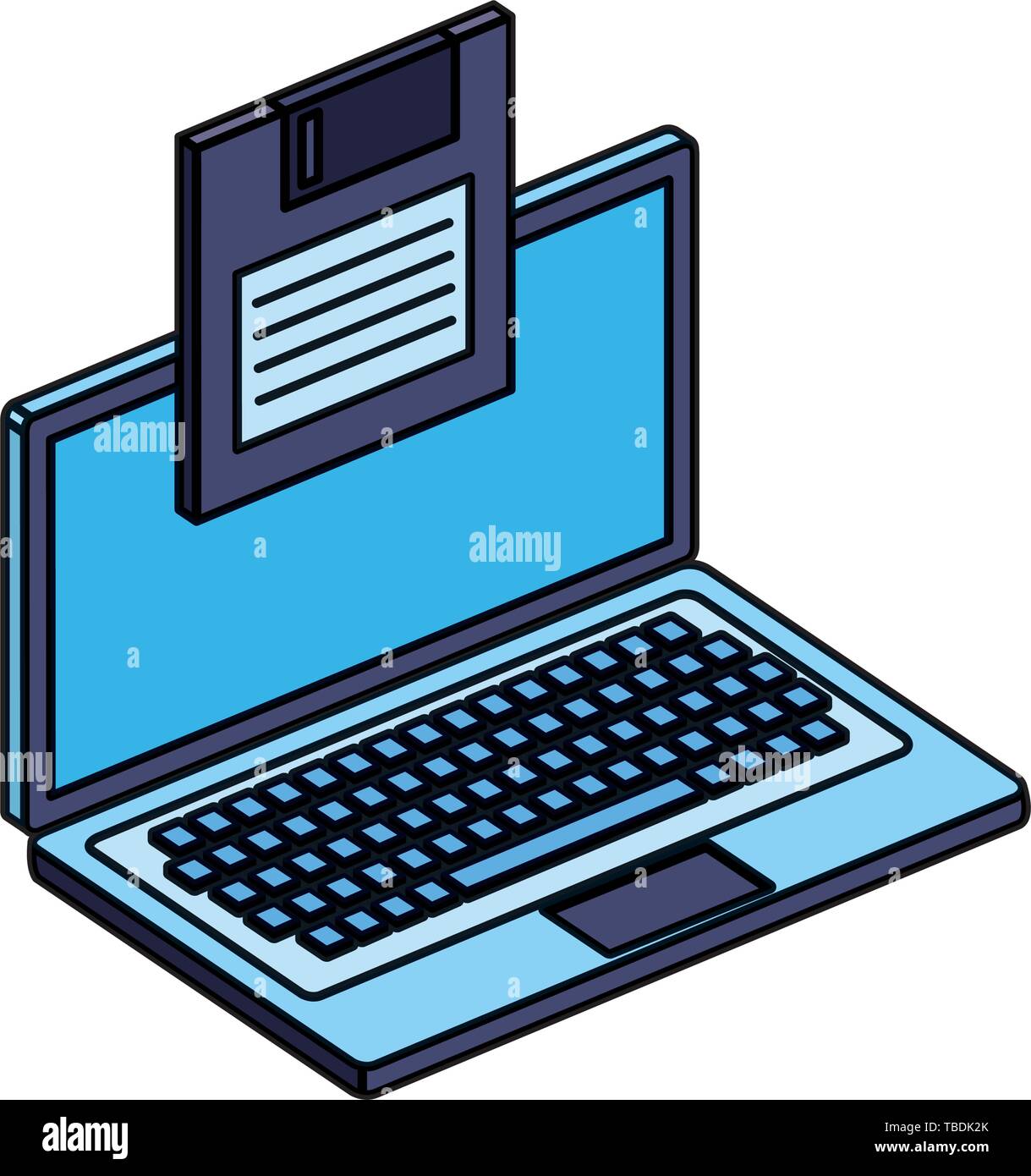 Old laptop and floppy disk hi-res stock photography and images - Alamy