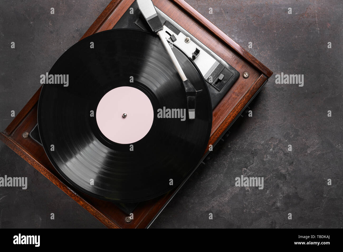 Grey record player hi-res stock photography and images - Alamy