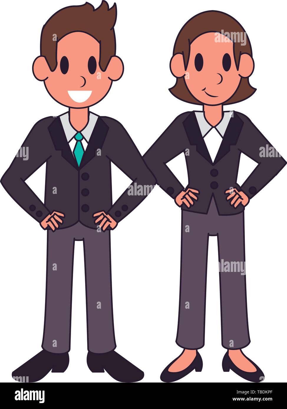 Professional workers characters cartoons Stock Vector Image & Art - Alamy