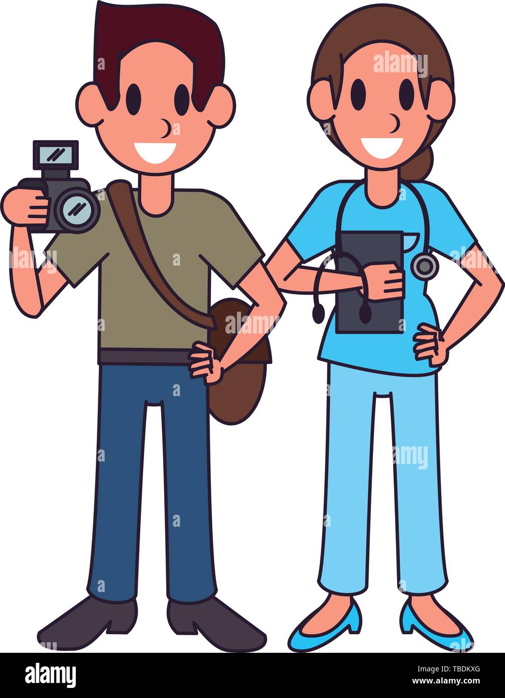 Job search cartoons hi-res stock photography and images - Alamy