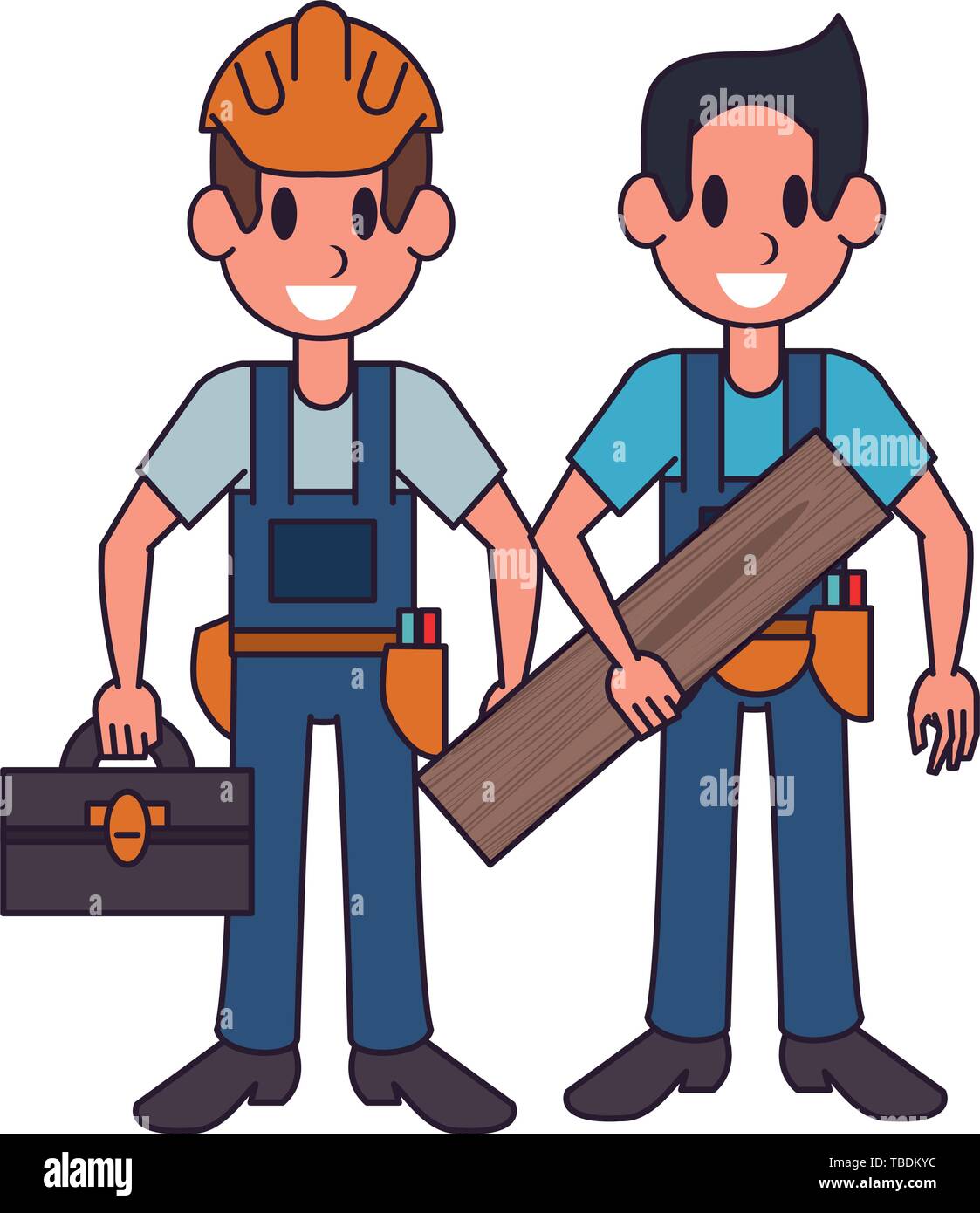 Professional workers characters cartoons Stock Vector Image & Art - Alamy