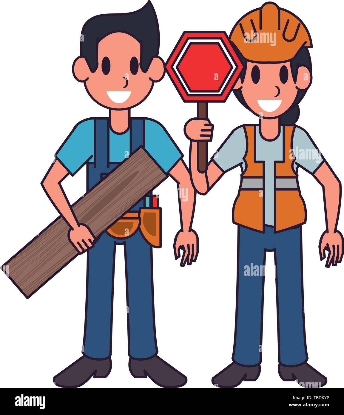 Professional workers characters cartoons Stock Vector Image & Art - Alamy