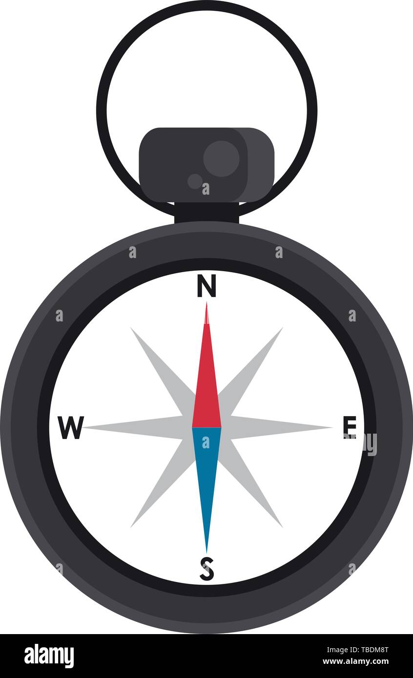 Vintage navigation compass isolated symbol Stock Vector Image & Art - Alamy