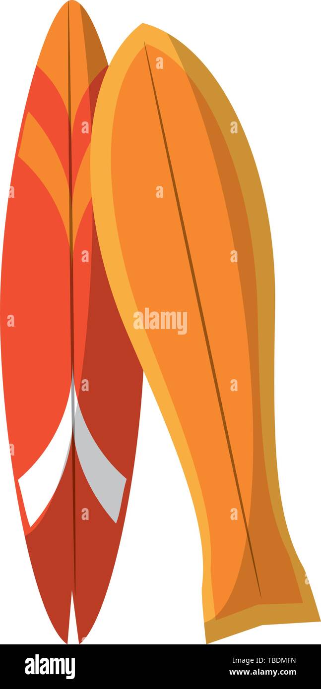 Surf tables summer cartoons isolated Stock Vector Image & Art - Alamy