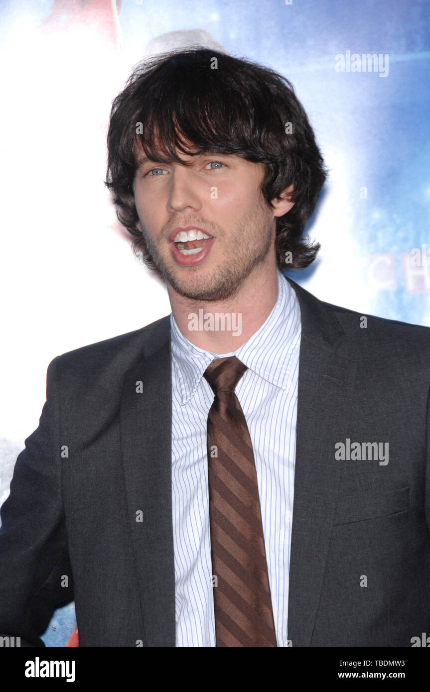 LOS ANGELES, CA. March 28, 2007: Jon Heder at the Los Angeles premiere ...