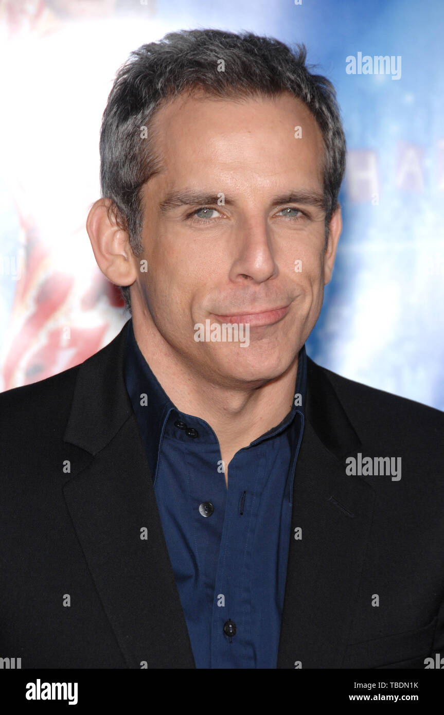 LOS ANGELES, CA. March 28, 2007: Ben Stiller at the Los Angeles ...