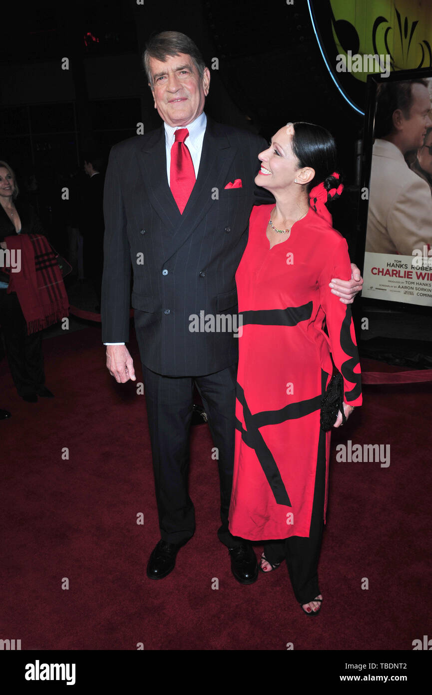 LOS ANGELES, CA. December 10, 2007: Charlie Wilson & wife at the world ...