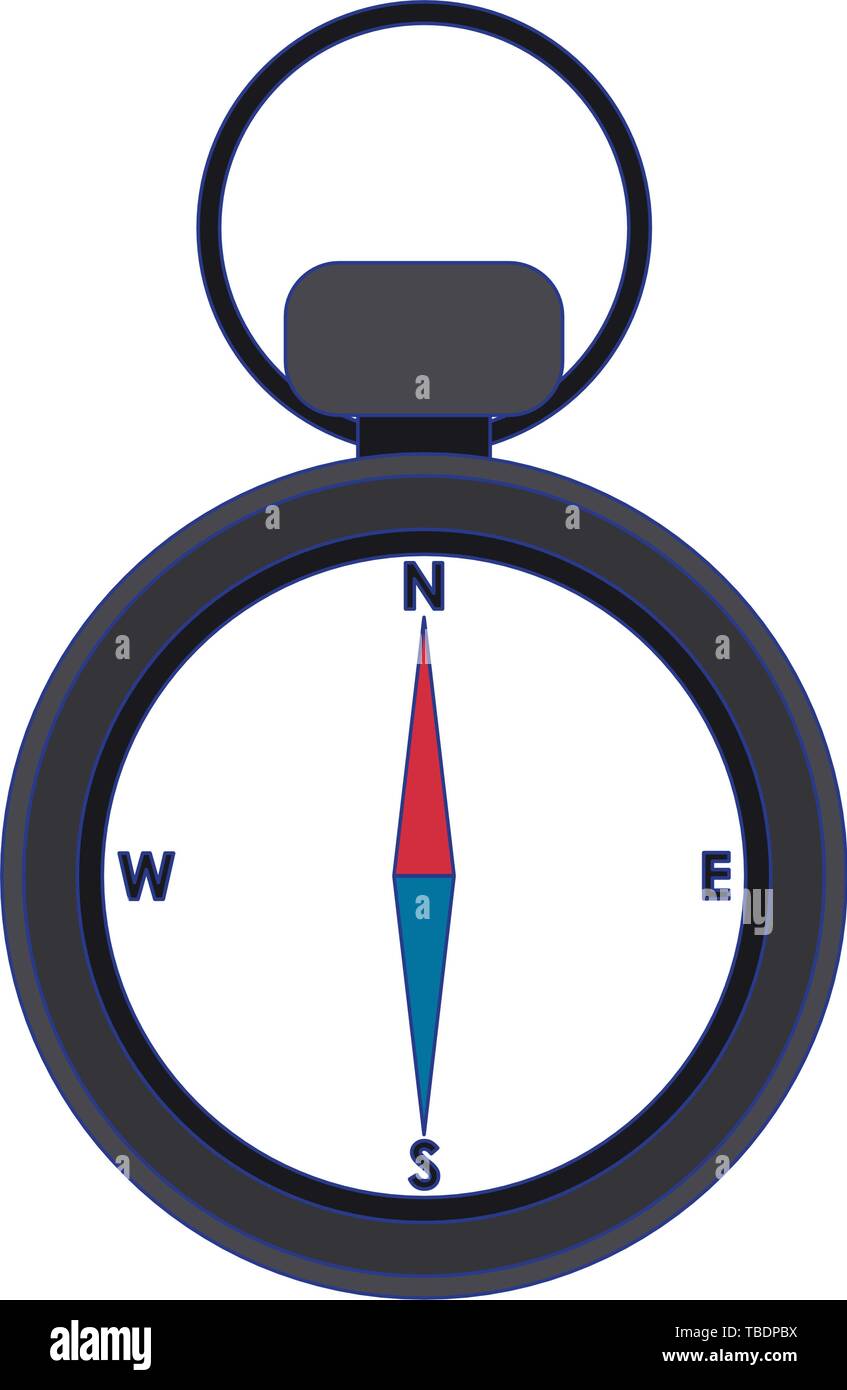 Vintage navigation compass isolated symbol Stock Vector Image & Art - Alamy