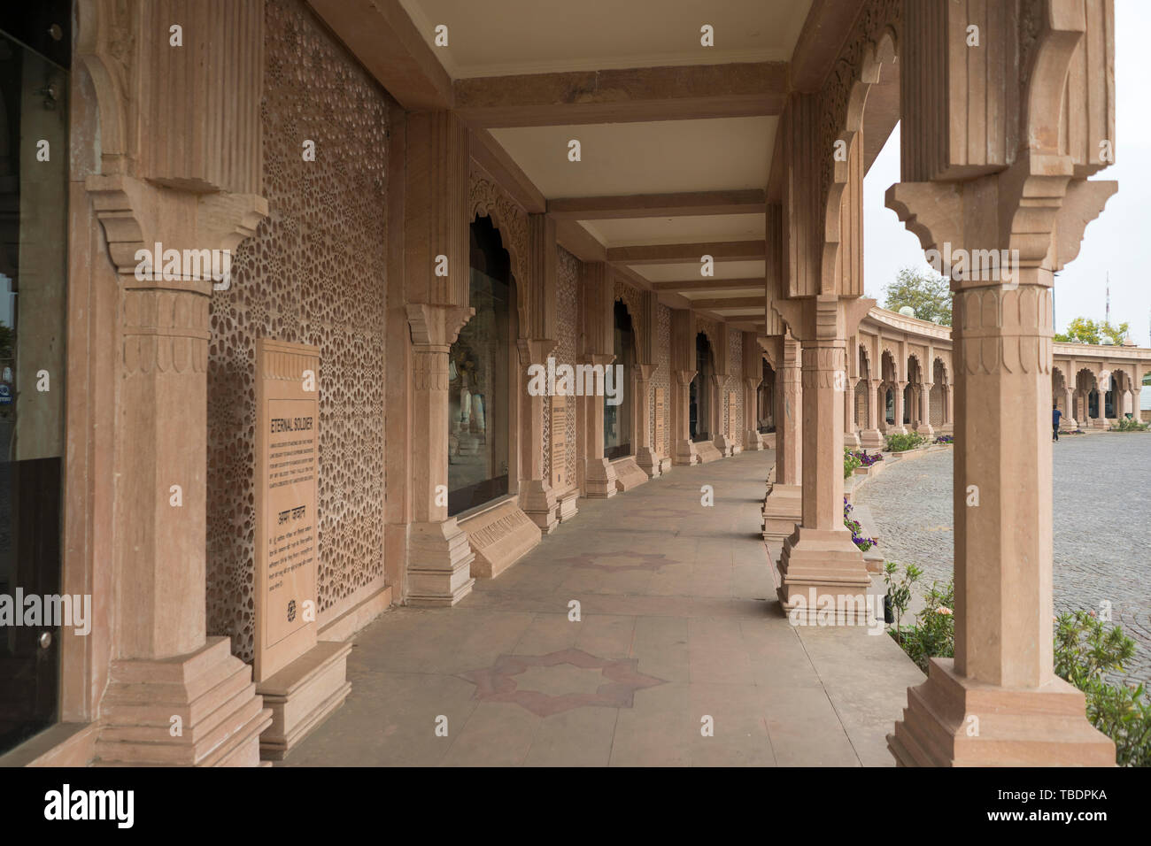 Jaipur, Rajasthan / India - 03 24 2019, Shaheed Smarak historical war memorial monument in The ...
