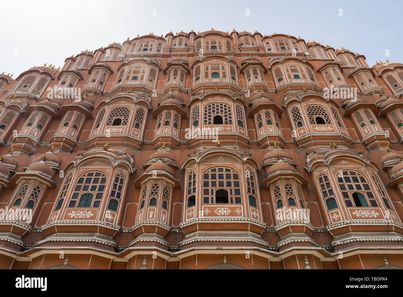 Jaipur, Rajasthan / India - 03 25 2019, Facade of the Hawa Mahal ...