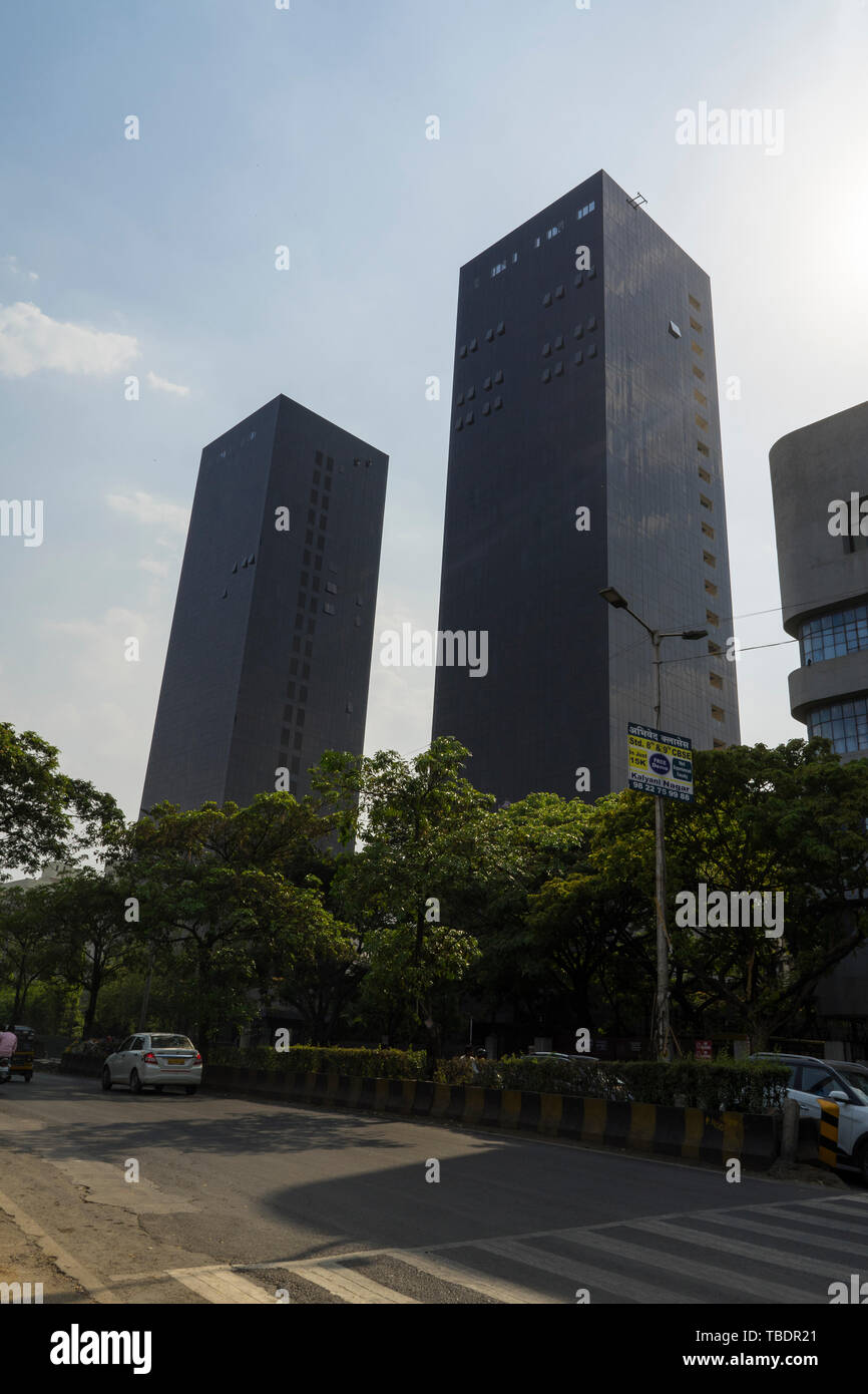 Pune, Maharashtra / India - 03 30 2019. Trump Towers in the city of ...