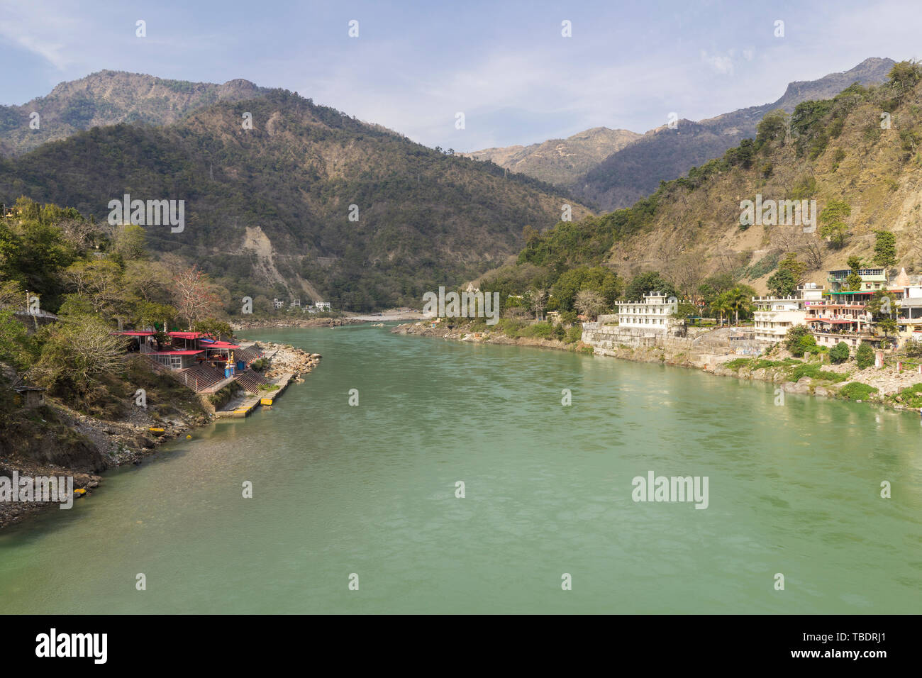 Rishikesh, Uttarakhand / India - 03 12 2019, The spiritual city of yoga ...