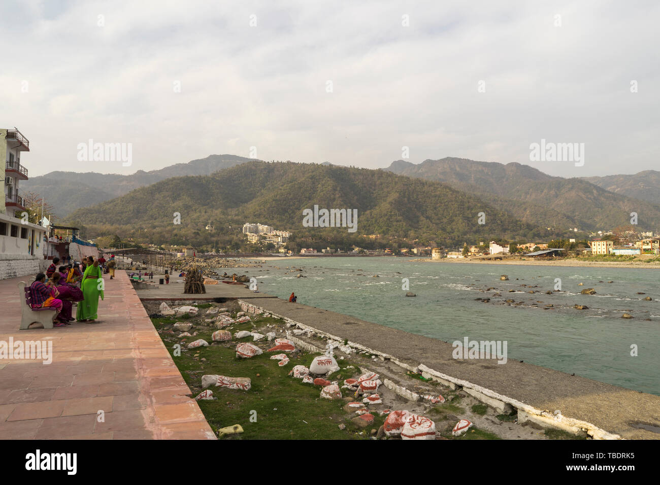 Rishikesh, Uttarakhand / India - 03 12 2019, The spiritual city of yoga ...