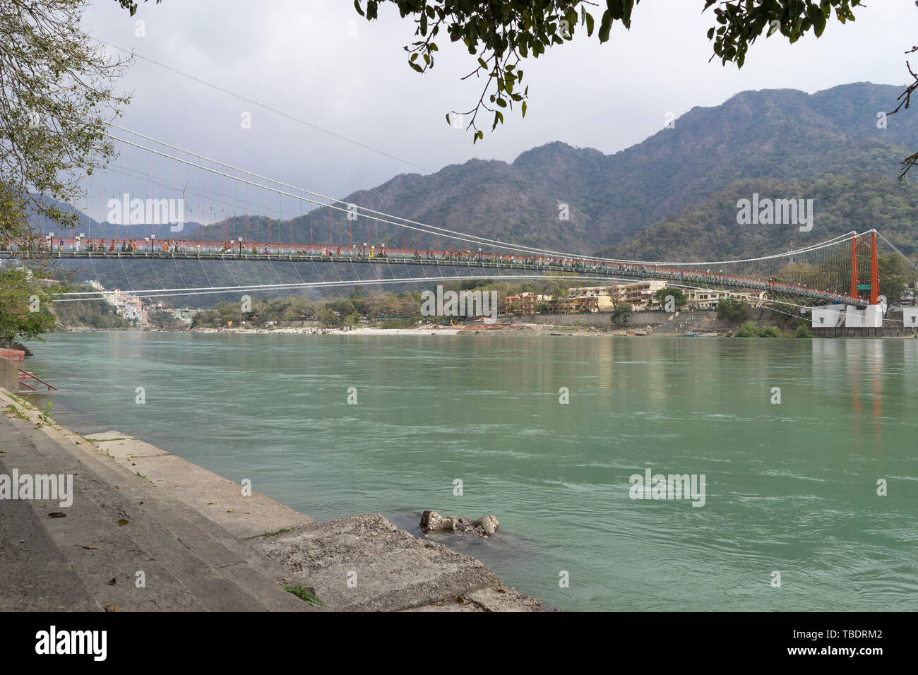 Rishikesh, Uttarakhand / India - 03 12 2019, The spiritual city of yoga ...