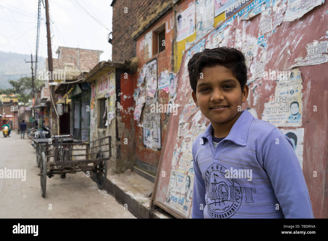 Uttarakhand child portrait hi-res stock photography and images - Alamy
