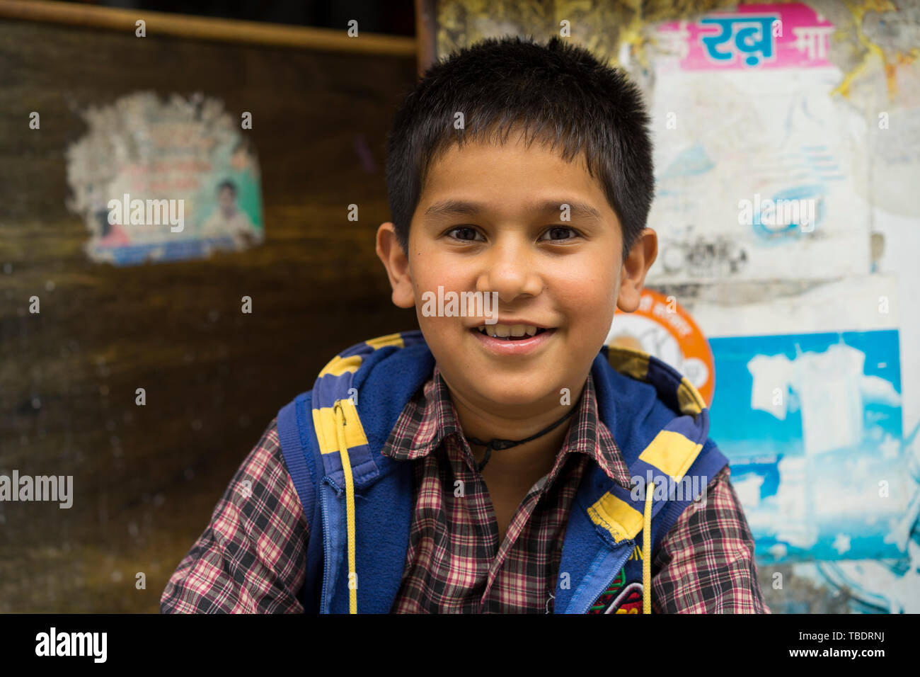 Uttarakhand child portrait hi-res stock photography and images - Alamy