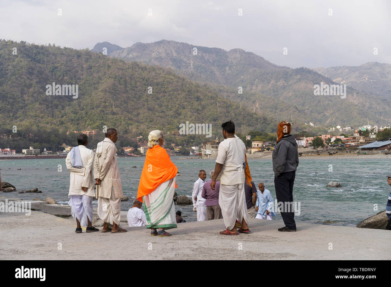 Rishikesh, Uttarakhand / India - 03 12 2019, The spiritual city of yoga ...