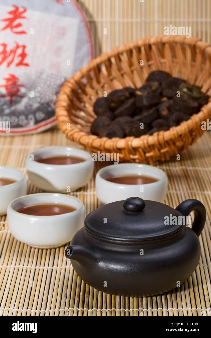 Chinese tea ceremony culture Stock Photo - Alamy