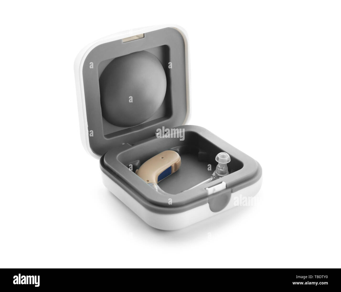 Hearing aid equipment medicine Cut Out Stock Images & Pictures - Alamy