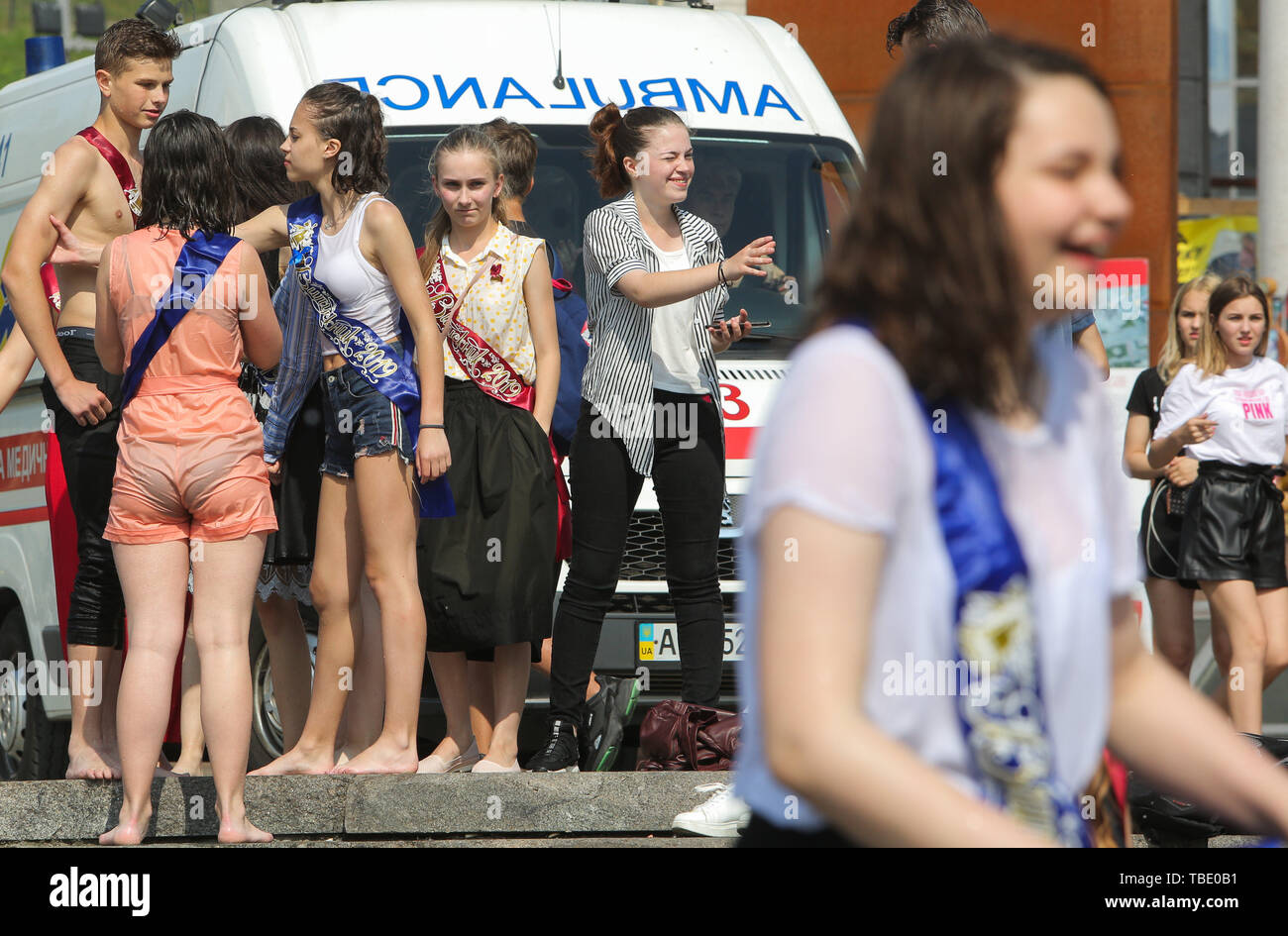 Kyev, Ukraine. 31st May, 2019. May 31, 2019 - Ukrainian youth ...