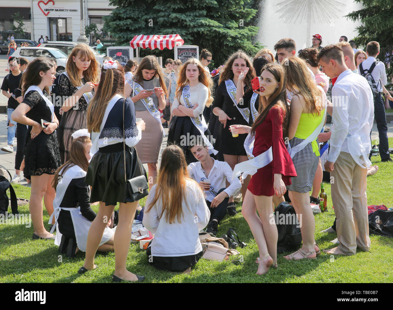 Kyev, Ukraine. 31st May, 2019. May 31, 2019 - Ukrainian youth ...