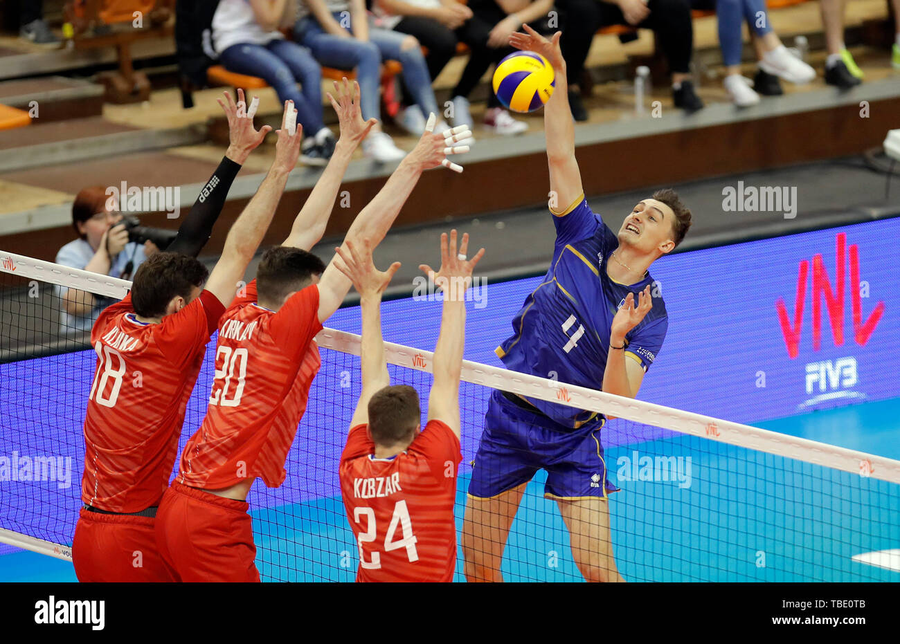 Jean patry volleyball hi-res stock photography and images - Alamy