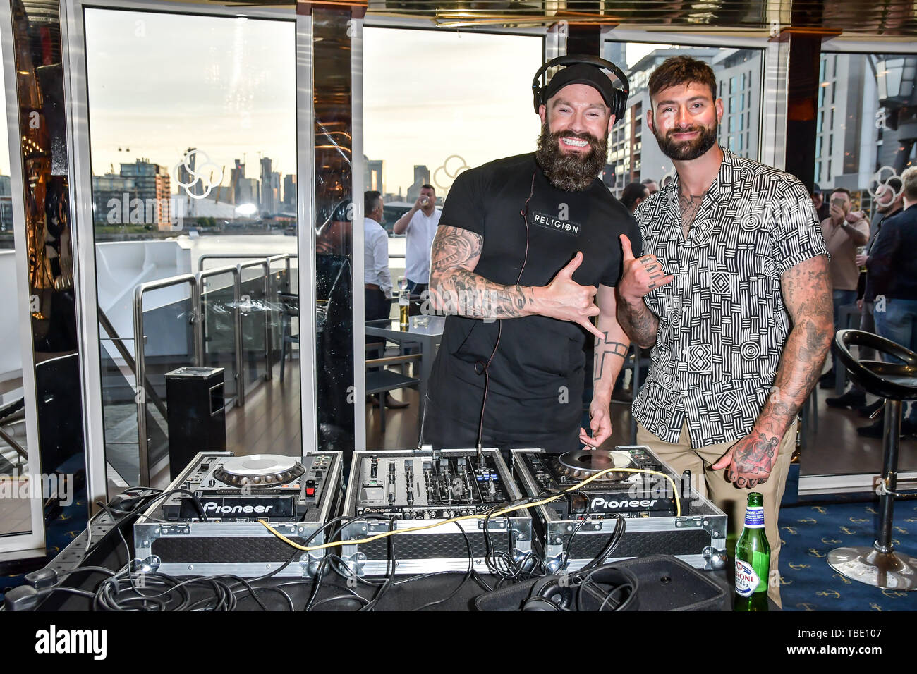 London, UK. 31st May, 2019. Fran Cosgrave is a DJ at the Driving ...