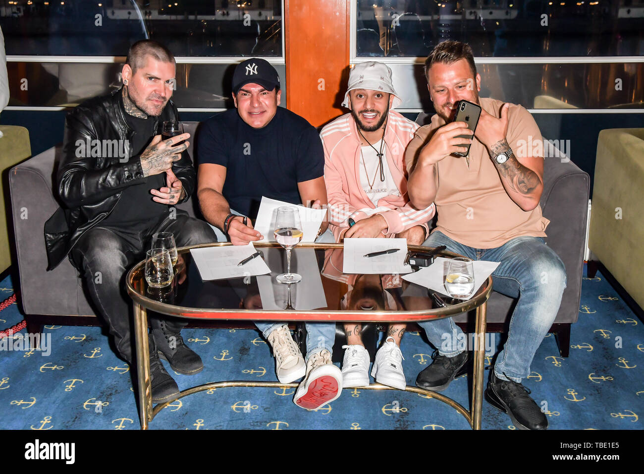 London, UK. 31st May, 2019. Shane Lynch, Tamer Hassan, ManLikeHaks and ...