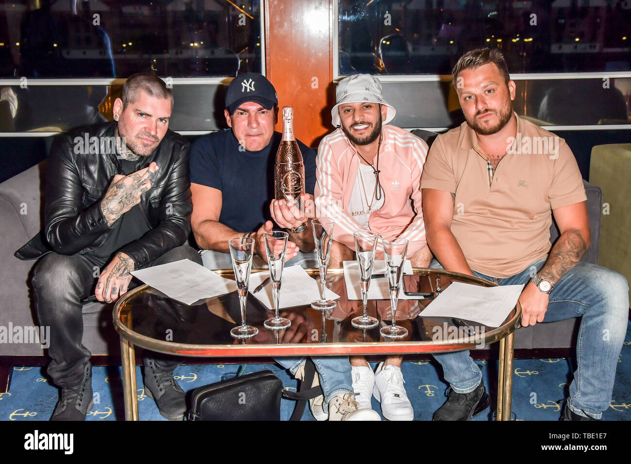London, UK. 31st May, 2019. Shane Lynch, Tamer Hassan, ManLikeHaks and ...