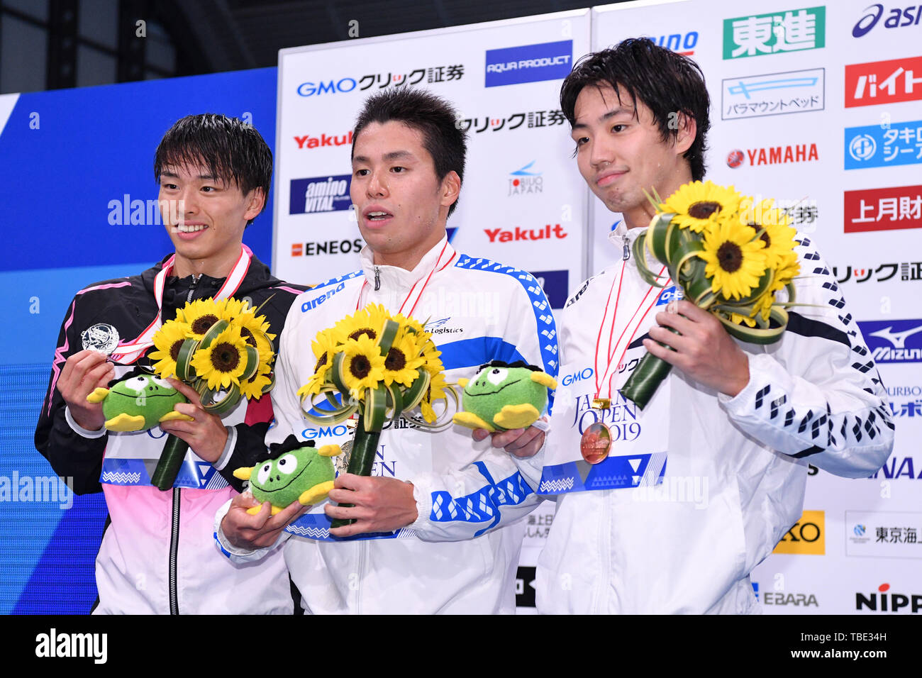 Tokyo, Japan. Credit: MATSUO. 31st May, 2019. (L-R) Atsuya Yoshida ...