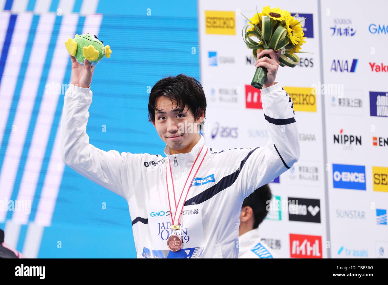 Tokyo, Japan. 31st May, 2019. Shogo Takeda Swimming : Japan Open 2019 ...