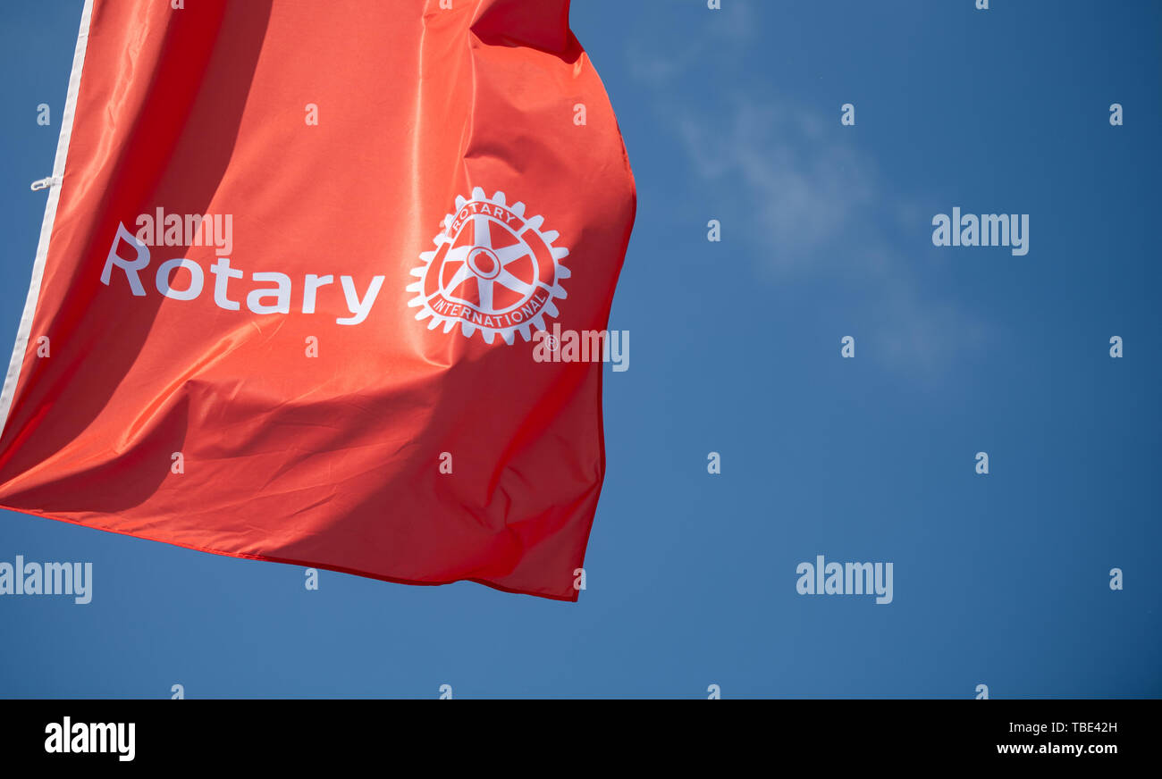 International rotary flag hi-res stock photography and images - Alamy