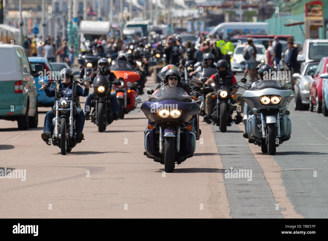 Harley davidson gang hells angels hi-res stock photography and images ...