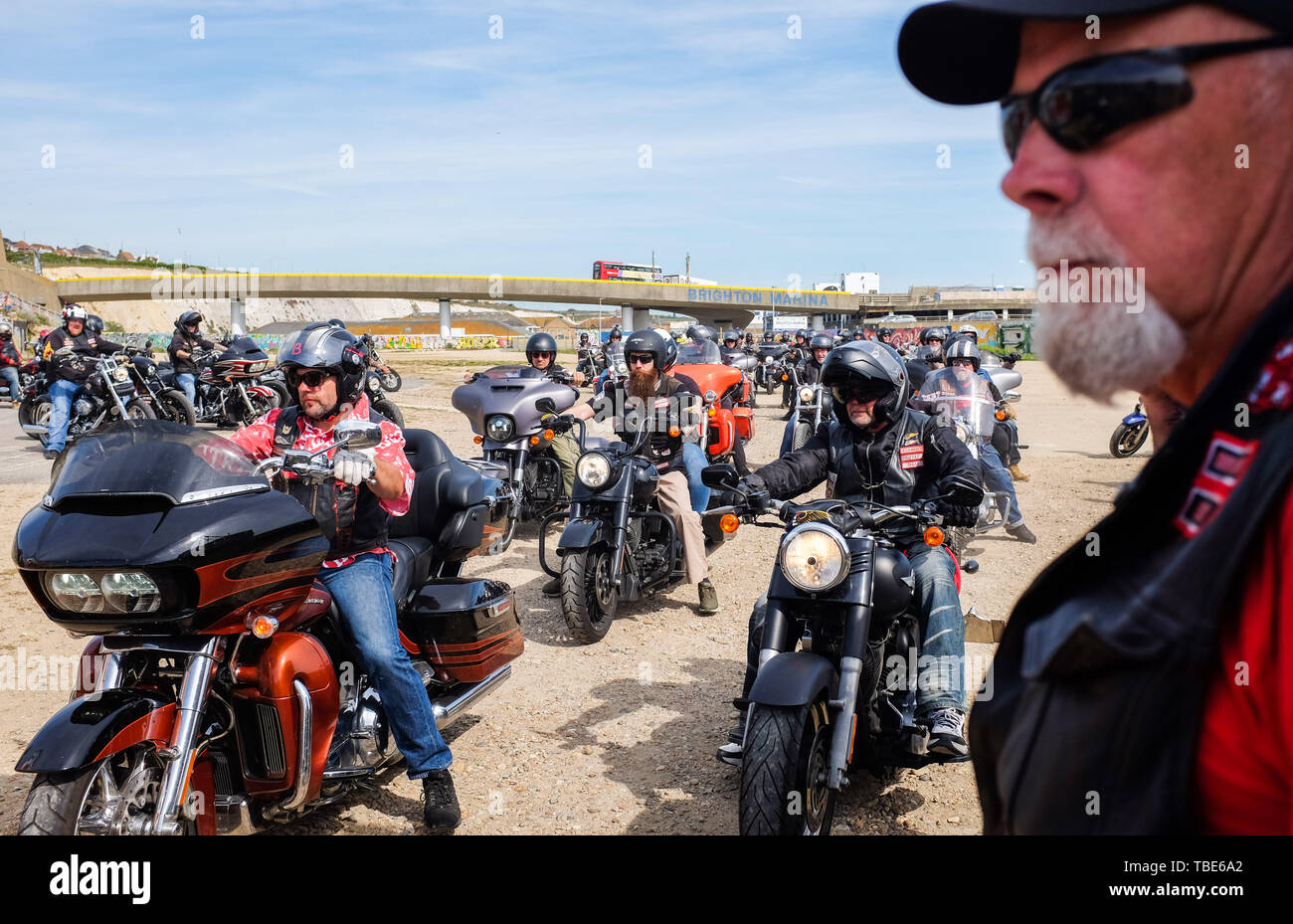 Hells angels motorcycles hi-res stock photography and images - Alamy
