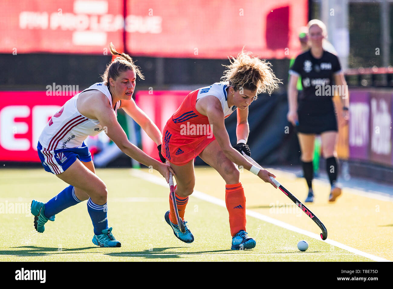 EINDHOVEN, FIH Pro League 2019, field hockey ladies, 01-06-2019, HC ...