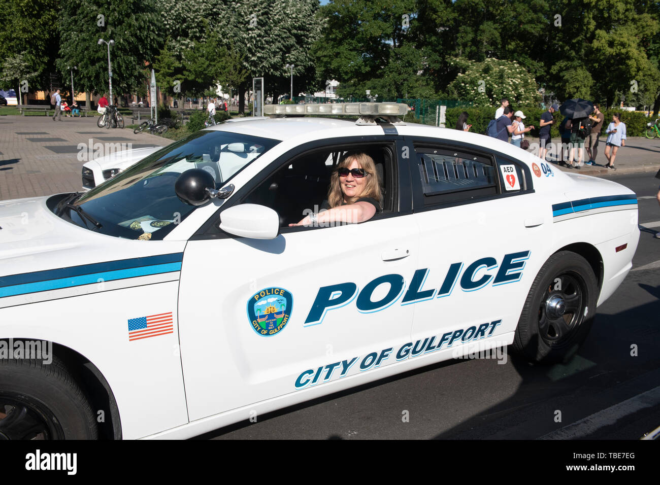 Dodge charger police car in hi-res stock photography and images - Alamy