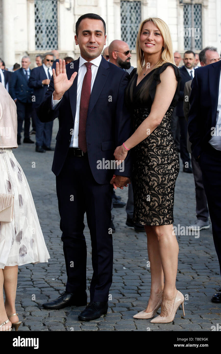 Rome, Italy. 01st June, 2019. Minister Luigi Di Maio with his new ... Rome, Italy. 01st June, 2019. Minister Luigi Di Maio with his new ...