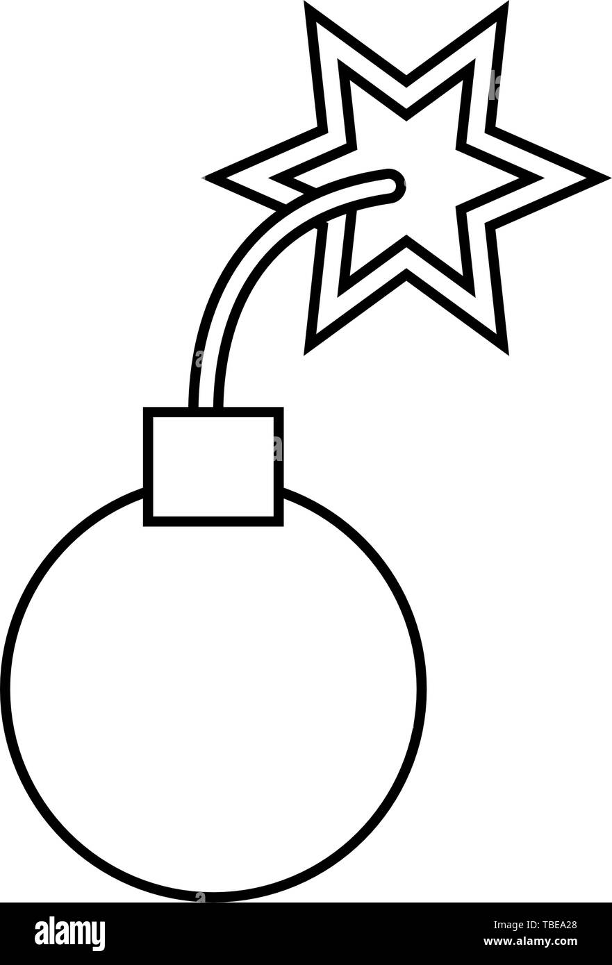 Bomb explosion design, Military weapon destruction war boom and power ...