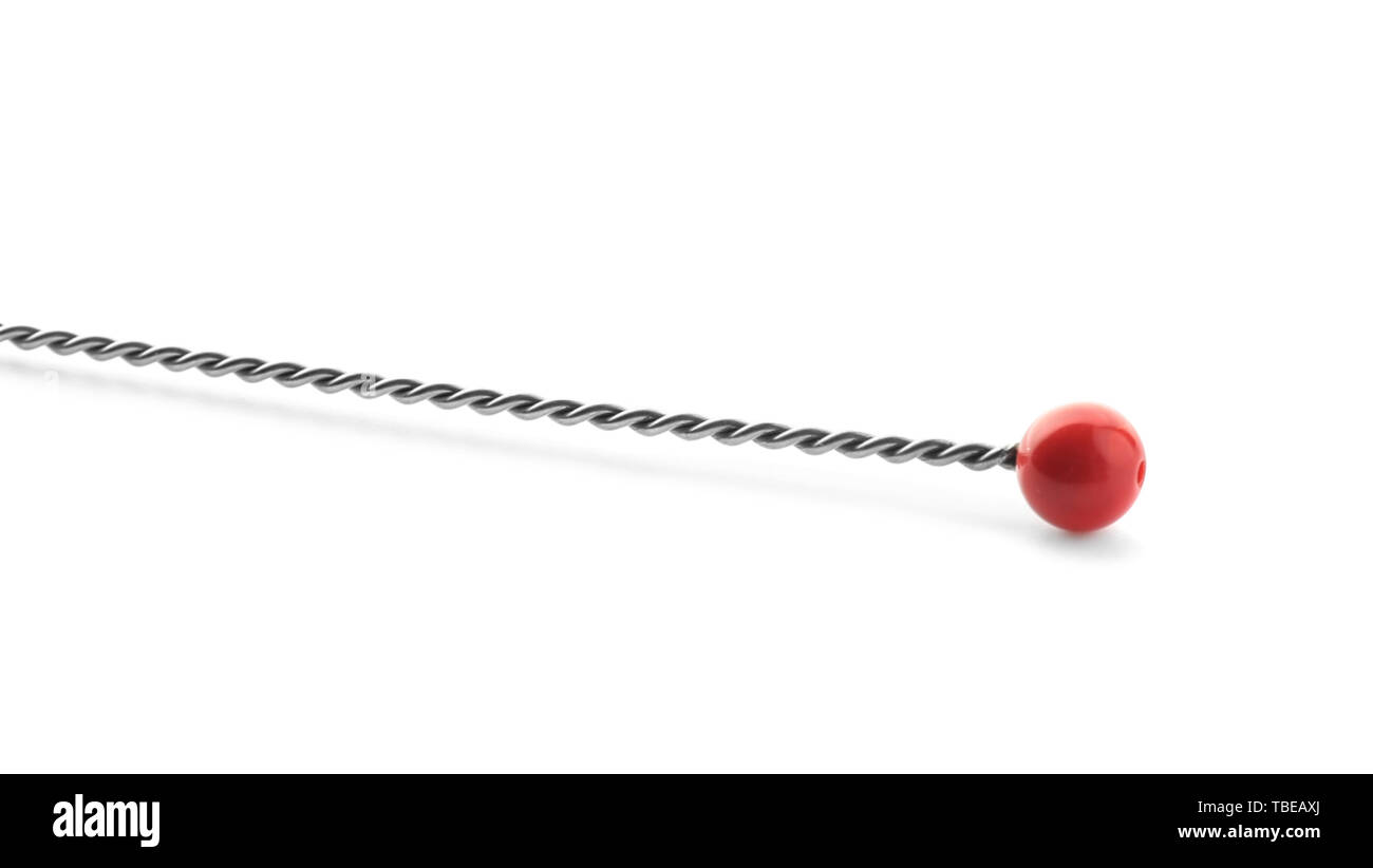 Logopedic probe for speech correction on white background Stock Photo ...